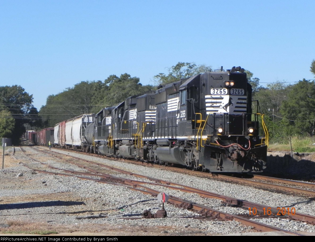 Very late eastbound NS local